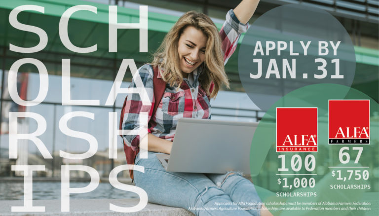 Alabama Agriculture College Scholarships | Alabama Farmers Federation