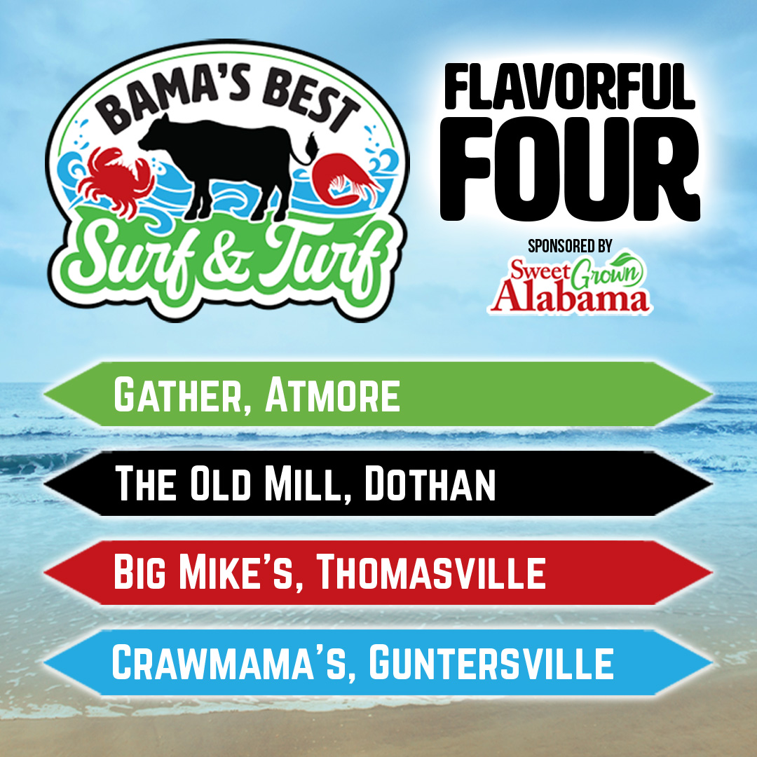 Finalists Named in Bama’s Best Surf & Turf Contest - Alabama Farmers ...